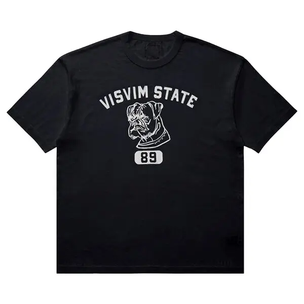 Visvim Jumbo Short-sleeve T-shirt With Graphic Print - Black