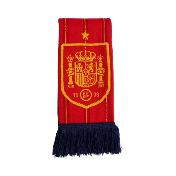 Adidas Spain 26 Scarf 'dark / Vivid Red / Crew Yellow - Blue