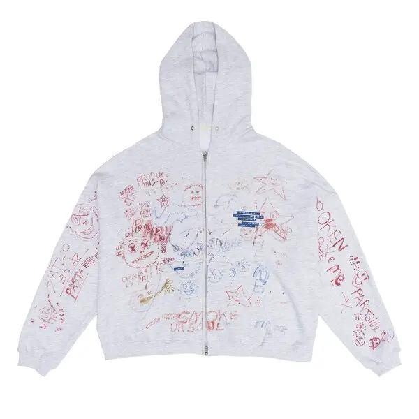 PALY HOLLYWOOD Joshua Tree Double Zip Hoodie