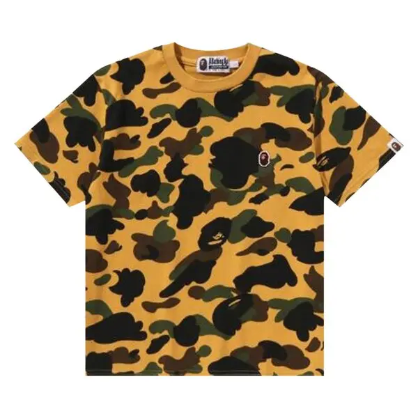 A BATHING APE 1st Camo Cropped Tee