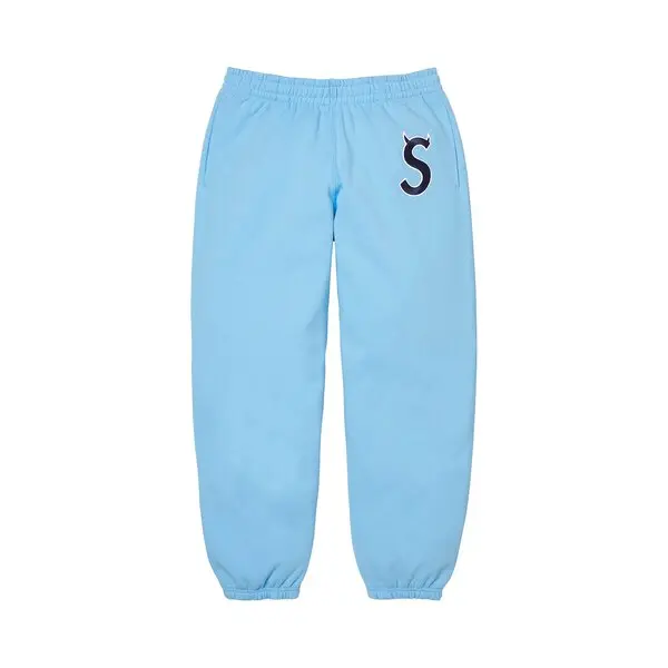 Supreme Devil's Logo Sweatpants - Blue