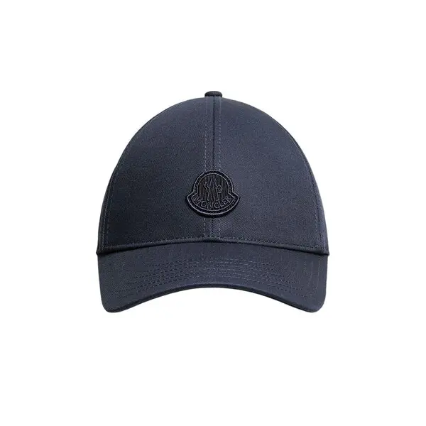 Moncler Baseball Cap With Logo - Blue