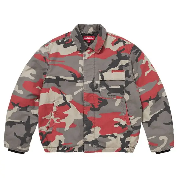 Supreme Cordura Twill Utility Jacket Camouflage