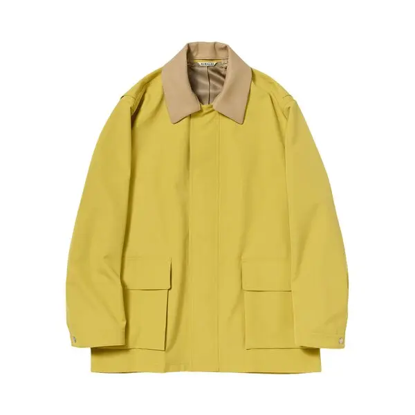 Auralee Wool Max Canvas Blouson