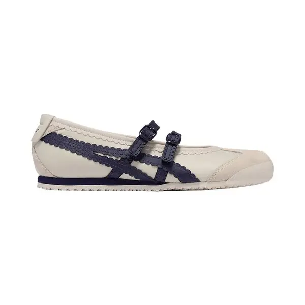 Onitsuka Tiger Mexico 66 Tgrs Mary Jane Style Sneakers - White