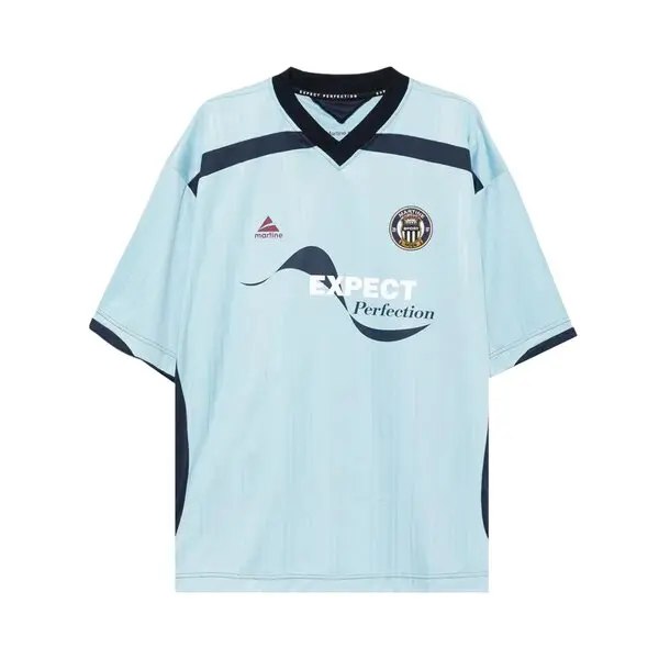 Martine Rose Expect Perfection" Football Top