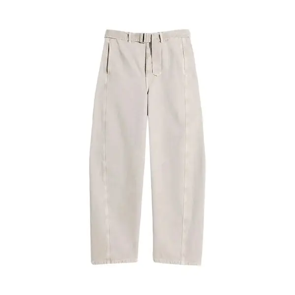 LEMAIRE Twisted Belted Pants - Grey