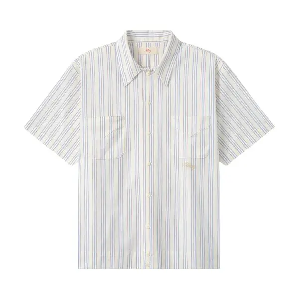 CHERRY LA Short Sleeve Striped Shirt
