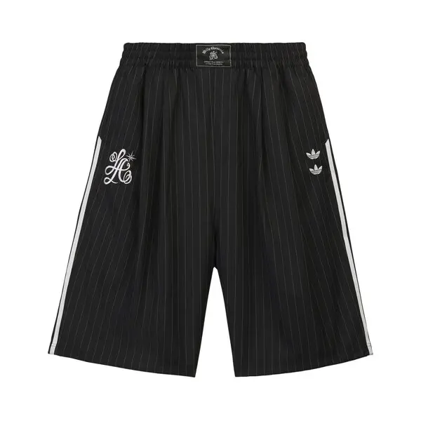 Adidas X Willy Chavarria Pinstripe Shorts