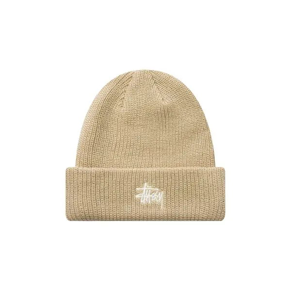 StÜssy Basic Cuff Beanie - Tan
