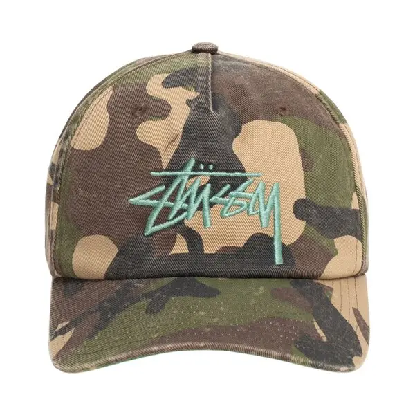 StÜssy Mid-depth Big Stock Snapback Cap