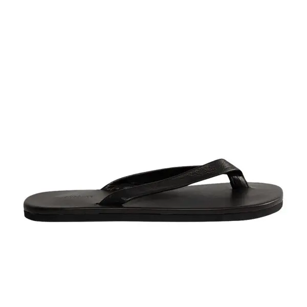 Auralee Soft Leather Flip-flops