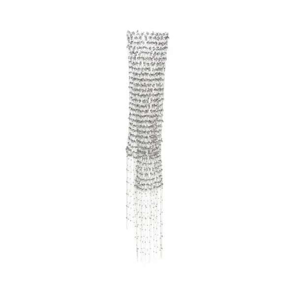 Dries Van Noten Beaded Necklace - Silver