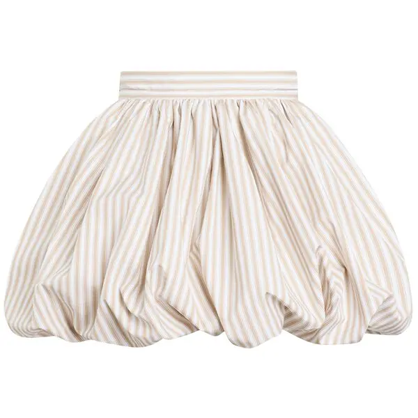 PATOU Bloomer Mini Skirt - Brown