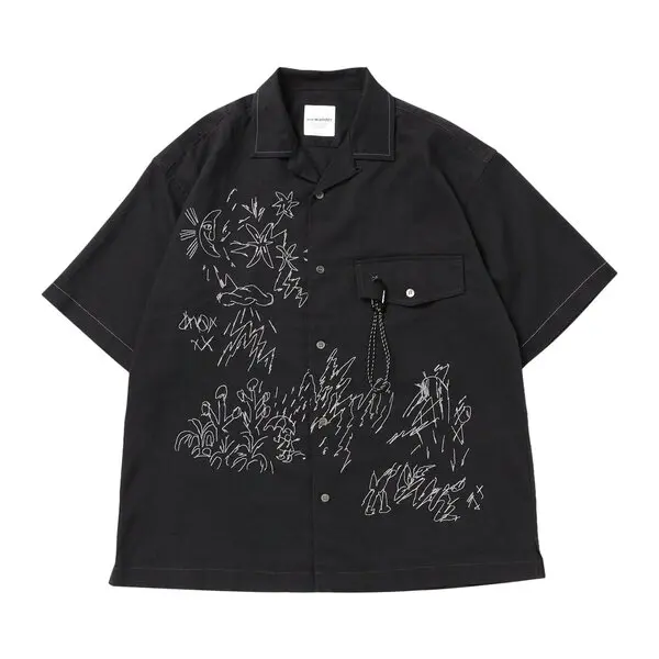 AND WANDER Embroidered Shirt