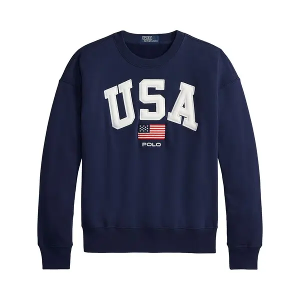 Polo Ralph Lauren Fleece Crewneck Sweatshirt - Blue