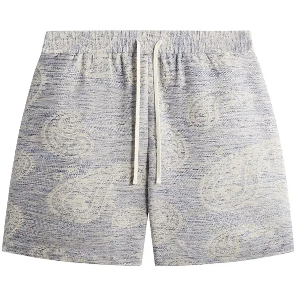 Kith Heathered Paisley Lewis Short - Blue