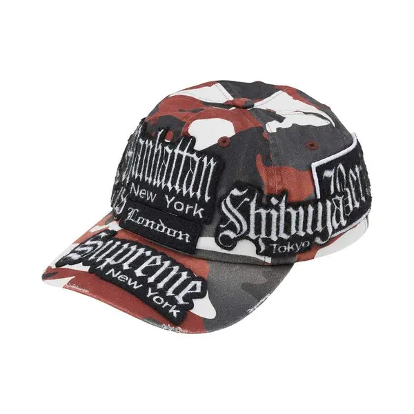 Supreme City Patches 6-panel Cap