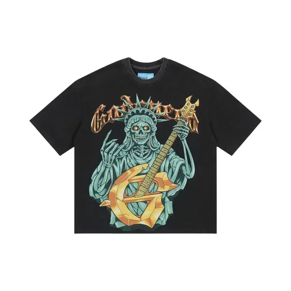 GODSPEED Liberty Rock Graphic T-shirt - Black