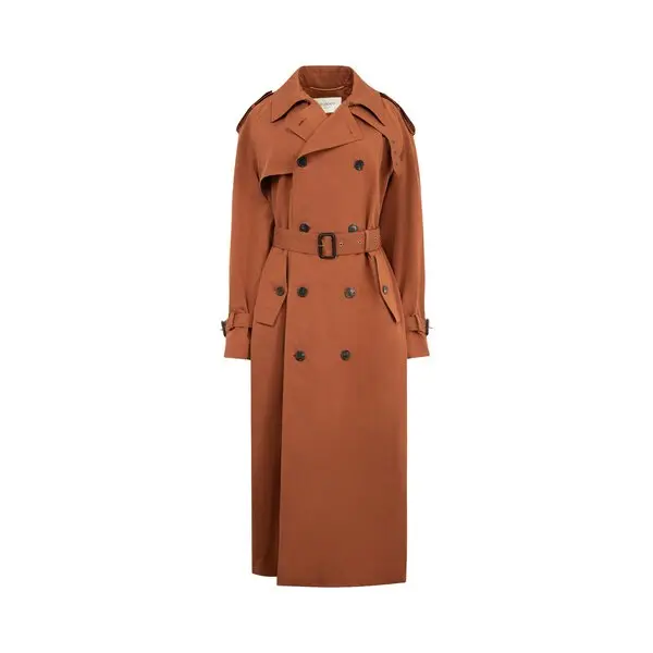 Saint Laurent Trench Coat - Brown