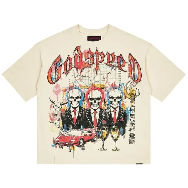 GODSPEED A.t.h. Graphic T-shirt - Cream