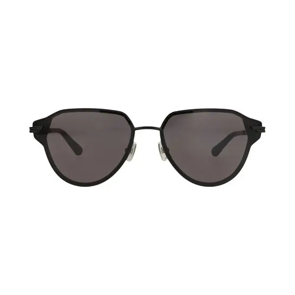 Bottega Veneta Aviator-frame Metal Sunglasses - Black