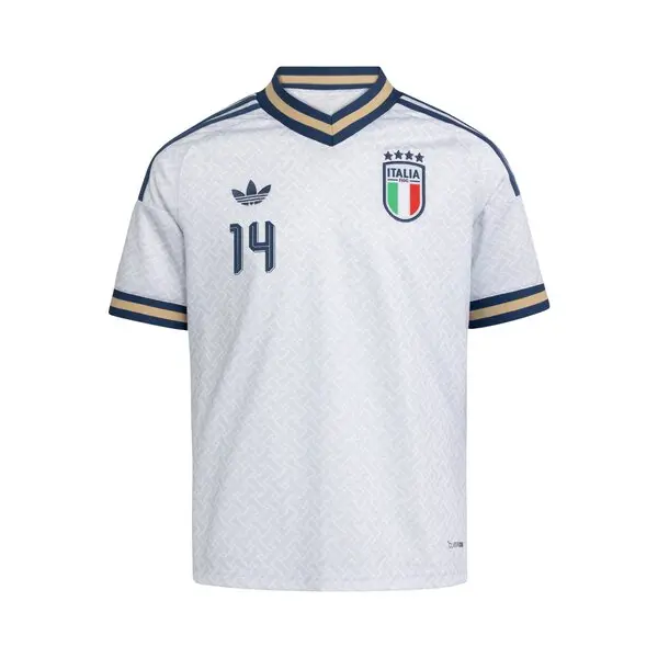 Adidas Italy 26 Away Chiesa Jersey Aeroblue