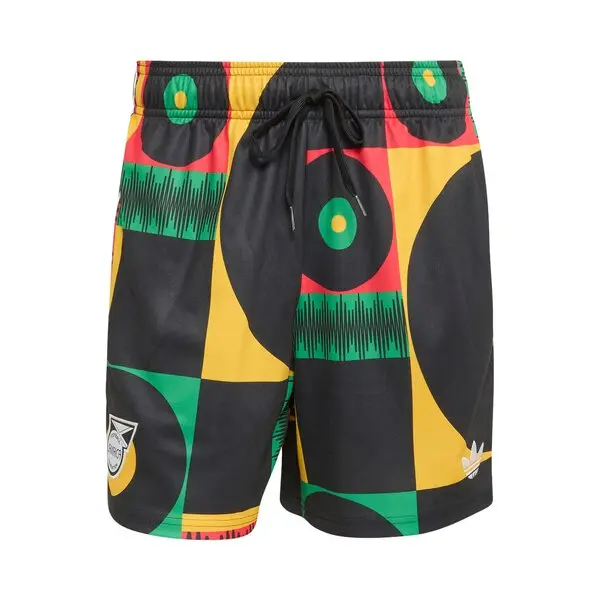 Adidas Jamaica X Bob Marley Originals Printed Shorts - Multicolor