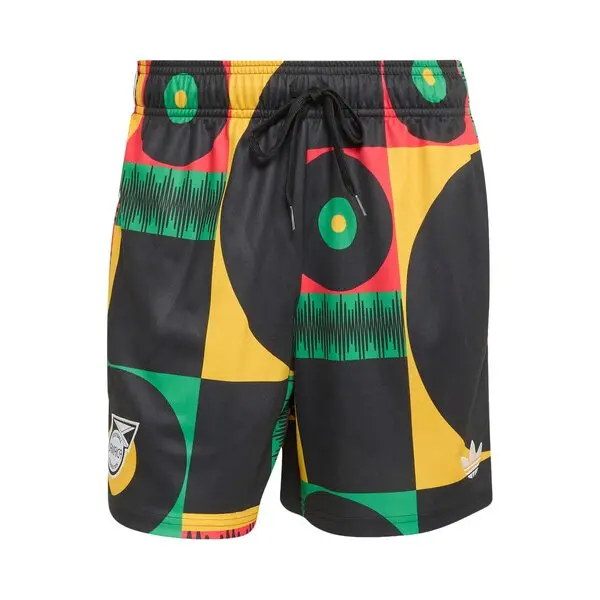 Adidas Jamaica X Bob Marley Originals Printed Shorts - Multicolor