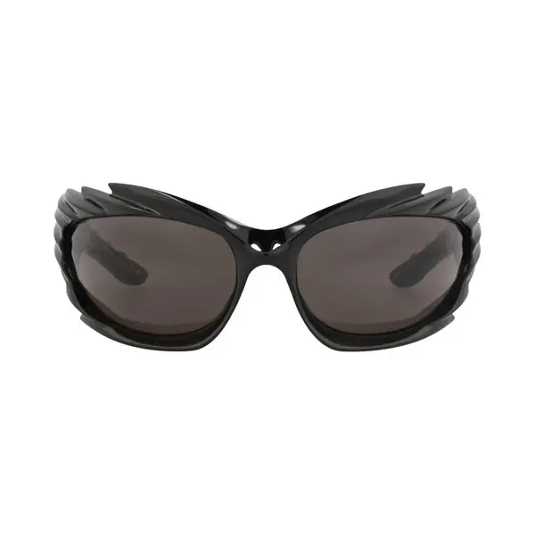 Balenciaga Shield-frame Bio Injection Sunglasses - Black