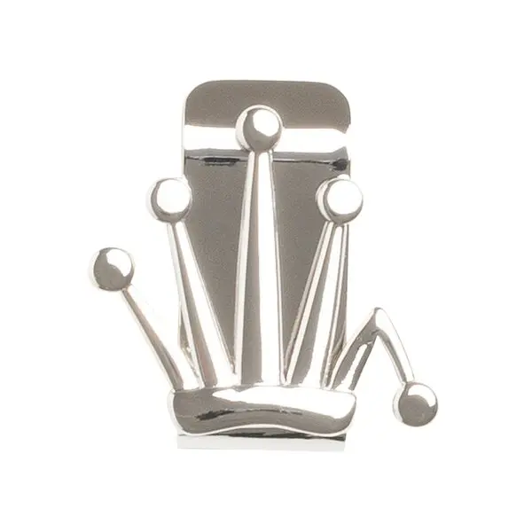 StÜssy Bent Crown Money Clip - Silver