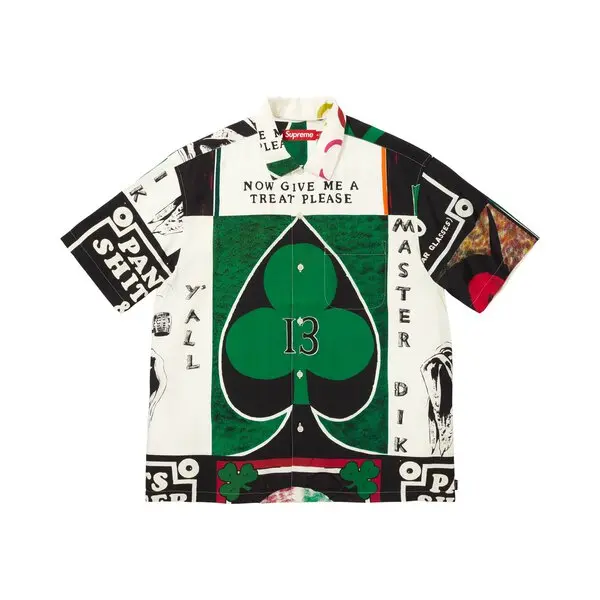 Supreme X Mike Kelley Short Sleeve Shirt - Multicolor