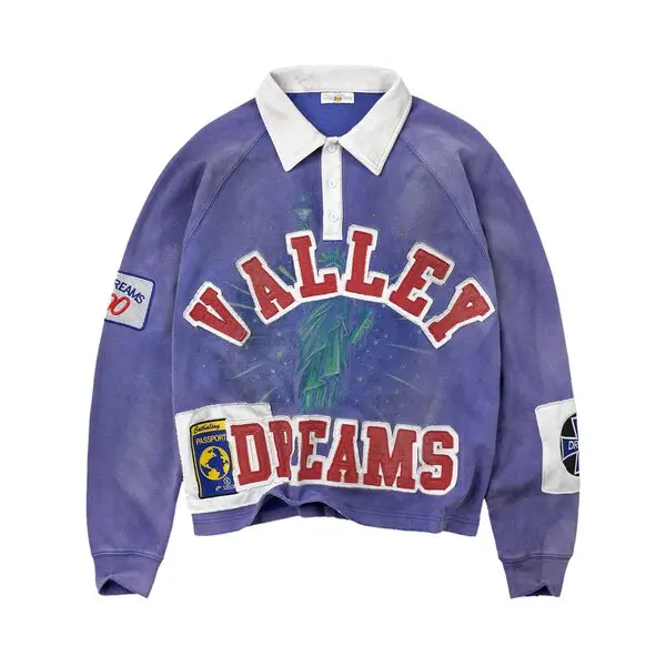VALE FOREVER Ben Rugby Shirt - Blue