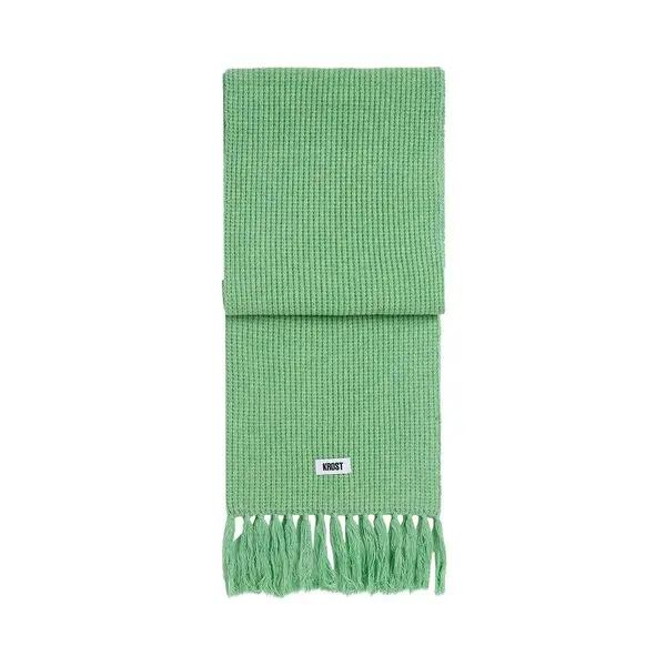 KROST Wool Speckle Scarf 'kelly - Green