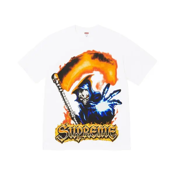 Supreme Grim Reaper Graphic T-shirt - White