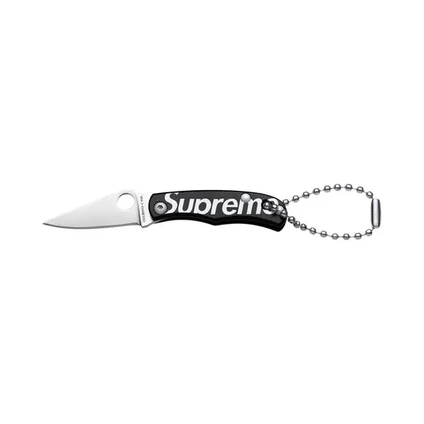 Supreme X Spyderco Bug Knife - Black