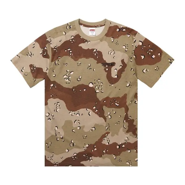 Supreme X Mike Kelley Banner Tee Camouflage - Brown