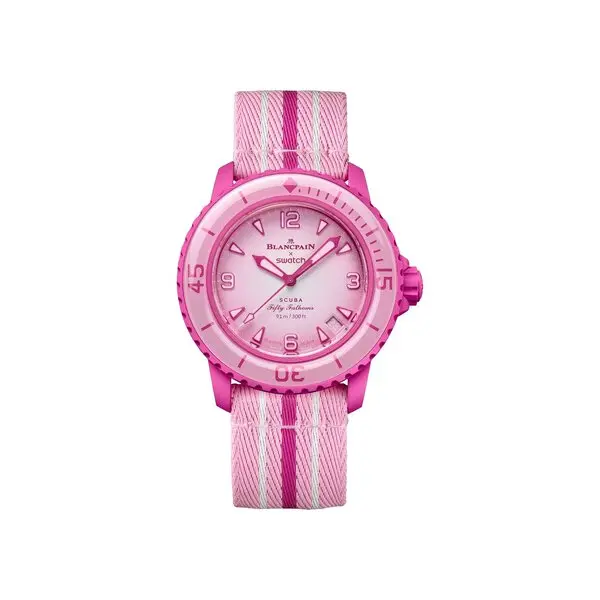 SWATCH X Blancpain Scuba Fifty Fathoms " Ocean - Pink