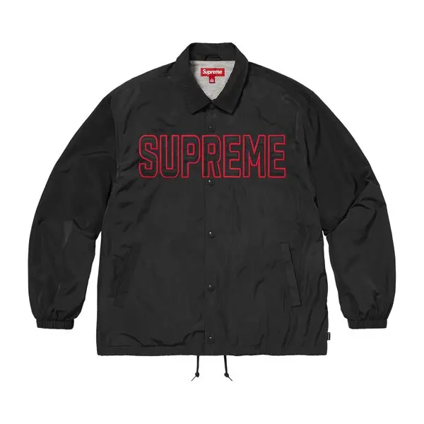 Supreme Spellout Coaches Jacket - Black