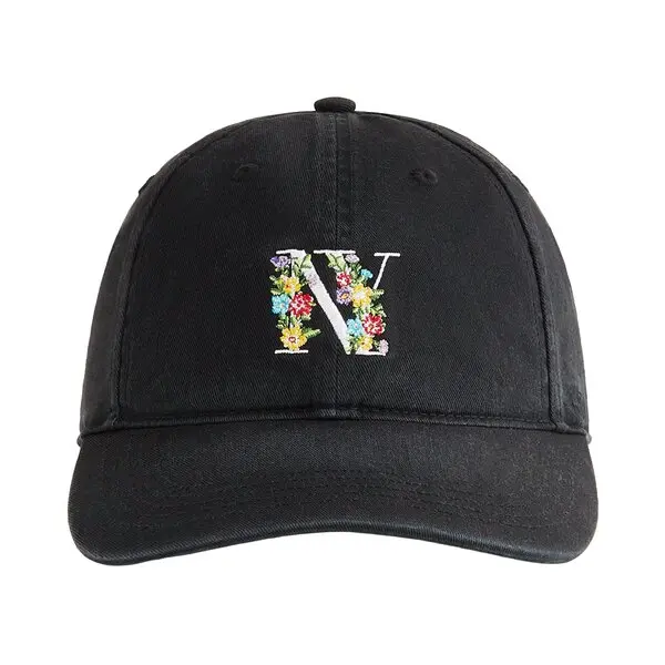 Kith For '47 Floral Ny Washed Twill Classic Cap - Black