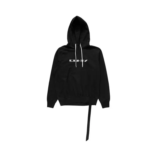 Rick Owens Oversized Logo Hoodie