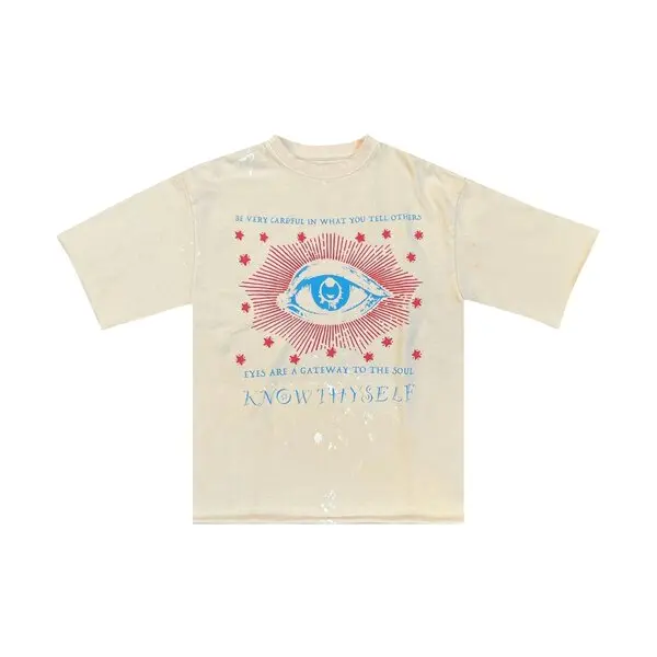 ASTRUM Know Thyself' Graphic T-shirt - White