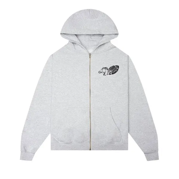 ONE OF THESE DAYS Usa Graphic Zip Up Hoodie