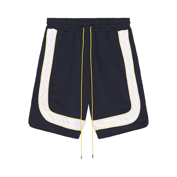 Rhude Mesh Piping Baggy Track Shorts