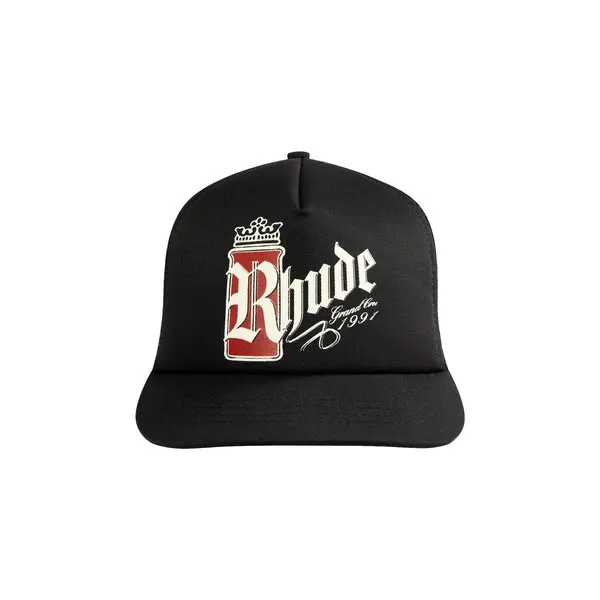Rhude Fumar 91 Trucker Hat 'black/white/red - Multicolor