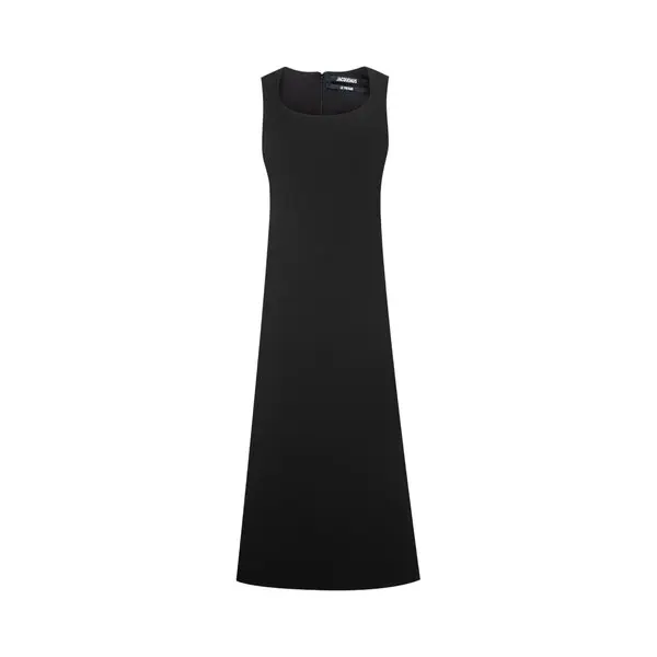 Jacquemus La Robe Tablier Sleeveless Dress - Black