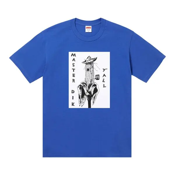 Supreme X Mike Kelley "royal" Graphic T-shirt - Blue