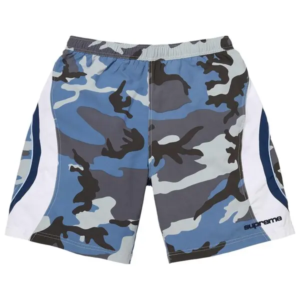 Supreme Paneled Water Shorts - Blue