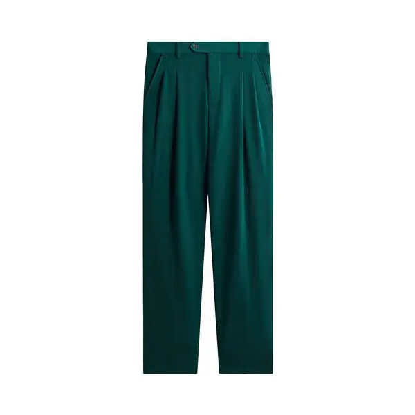 Kith Drape Twill Kylan Pleated Trouser 'chronicle - Blue