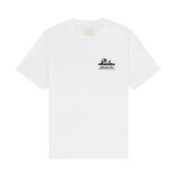 Aimé Leon Dore Graphic Print Short Sleeve T-shirt - White
